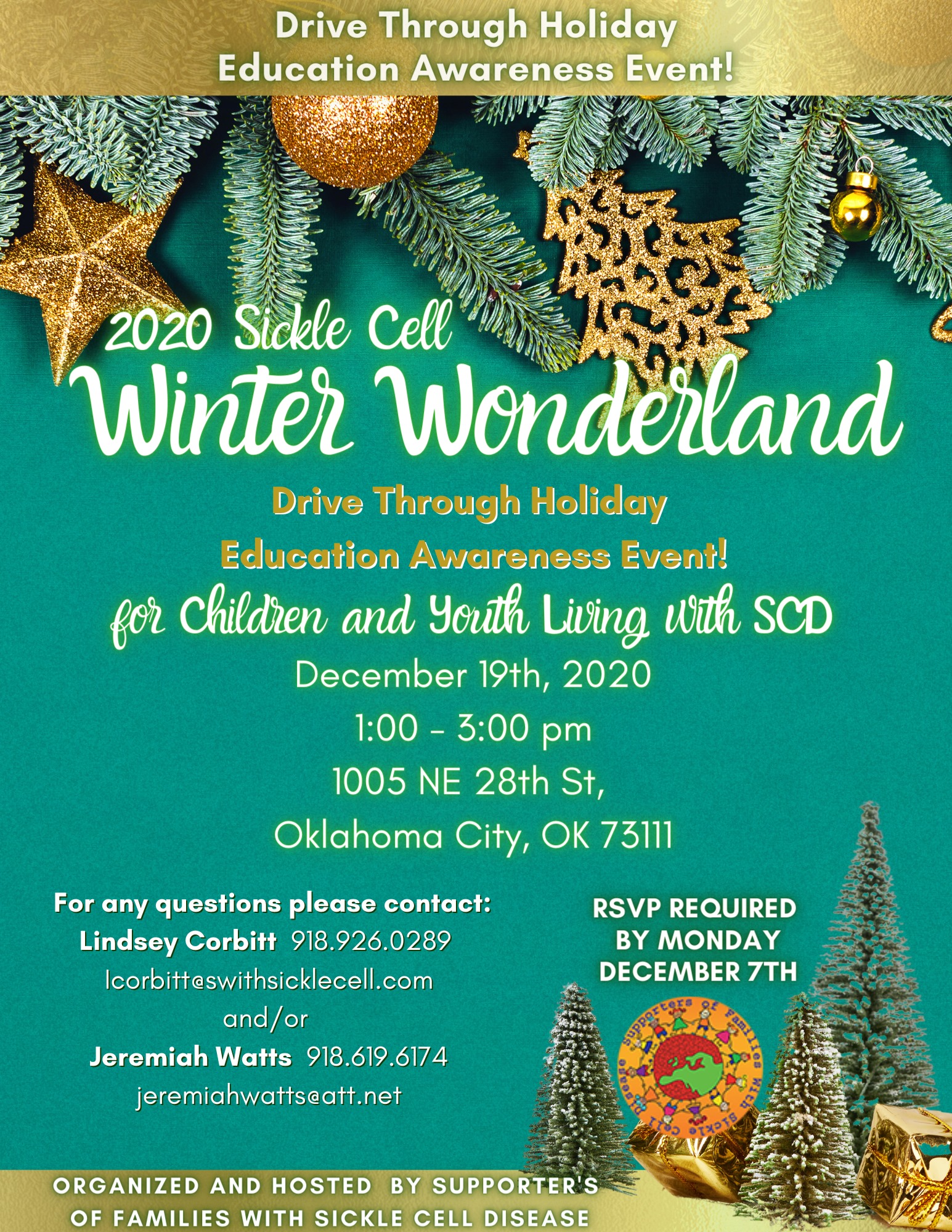 Supporters of Families w/SCD Winter Wonderland (Oklahoma City, OK ...